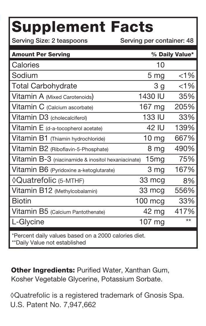 ADHD Nutritional Support | Liquid Vitamins & Minerals for Kids ...