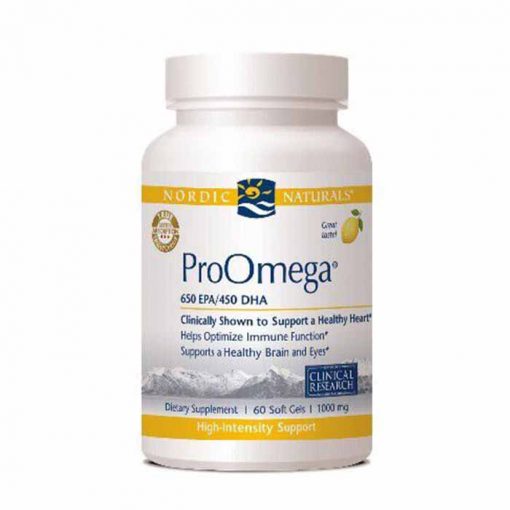 Nordic Naturals ProOmega Lemon 60 Soft gels: Omega 3 supplements for ...