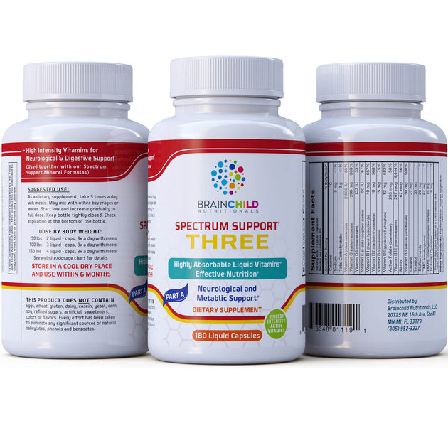 Spectrum Support III Vitamins – Brainchild Nutritionals