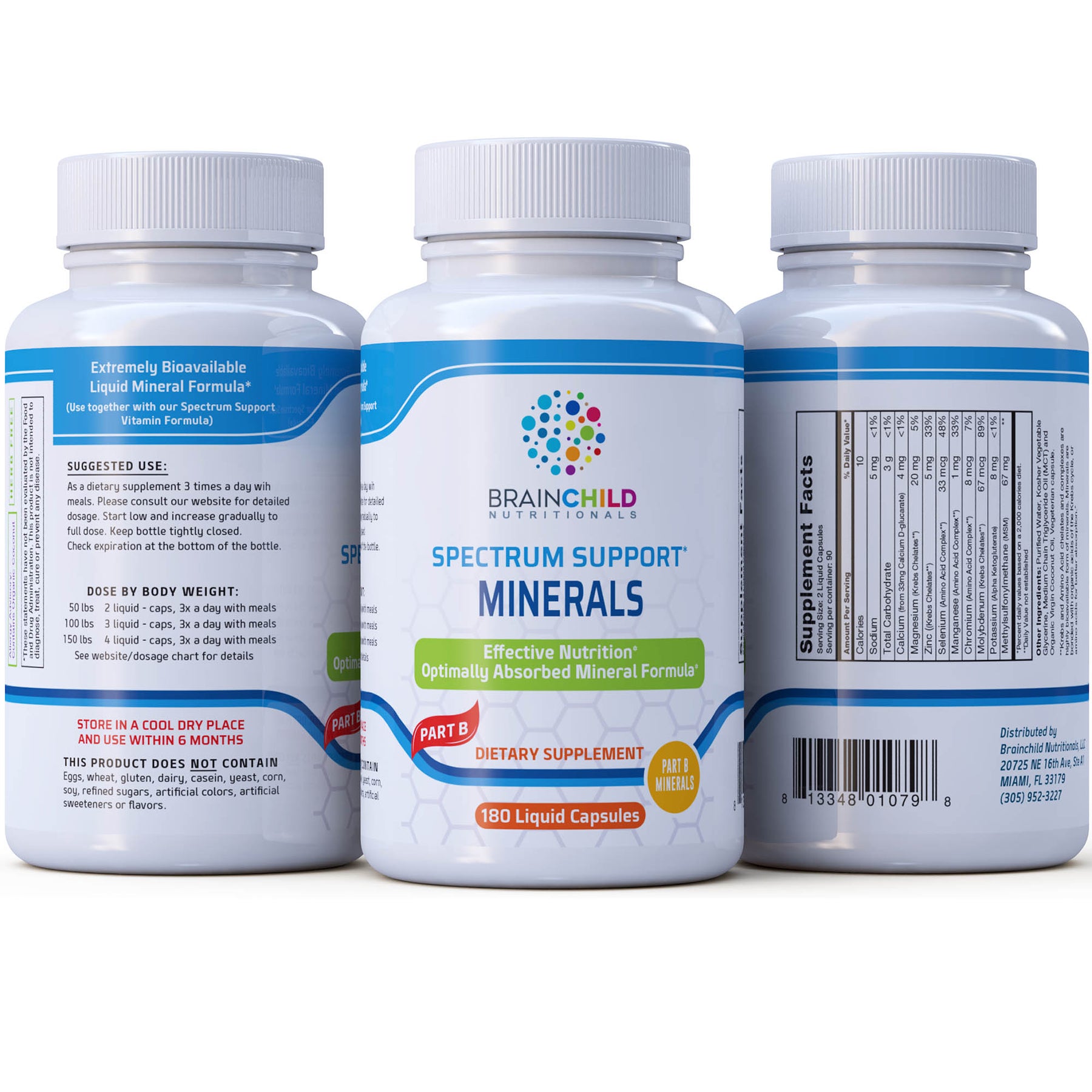 Unflavored – Tagged "Spectrum Support"– Brainchild Nutritionals